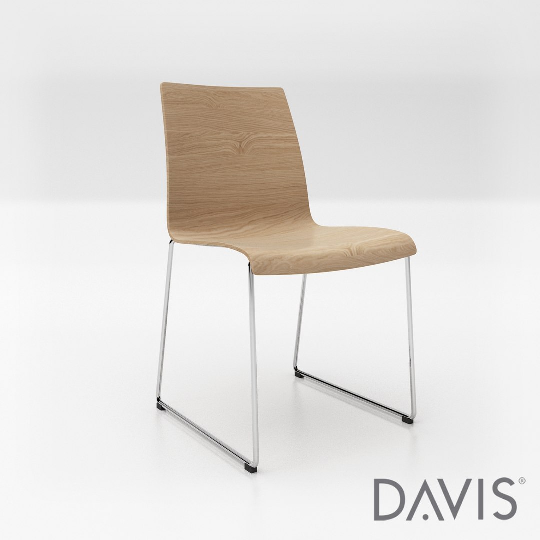 Davis Fina Chair 3D Model - TurboSquid 1208681
