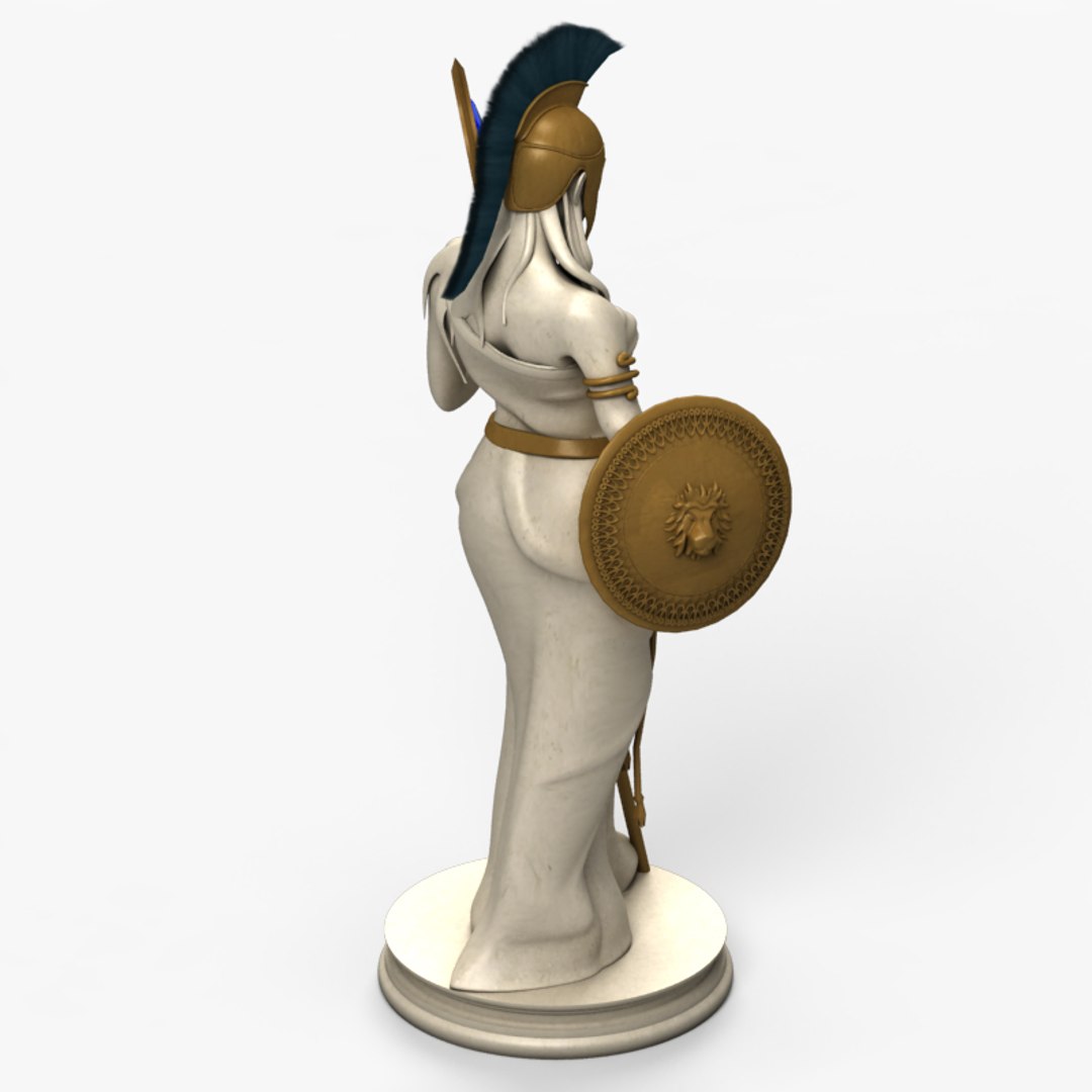 ancient statue 3d model