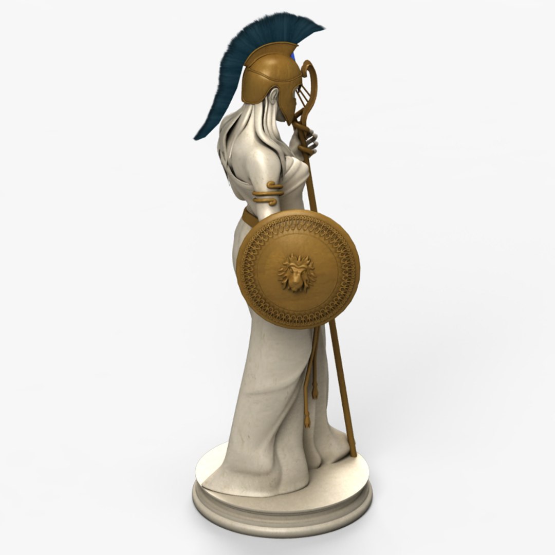 ancient statue 3d model