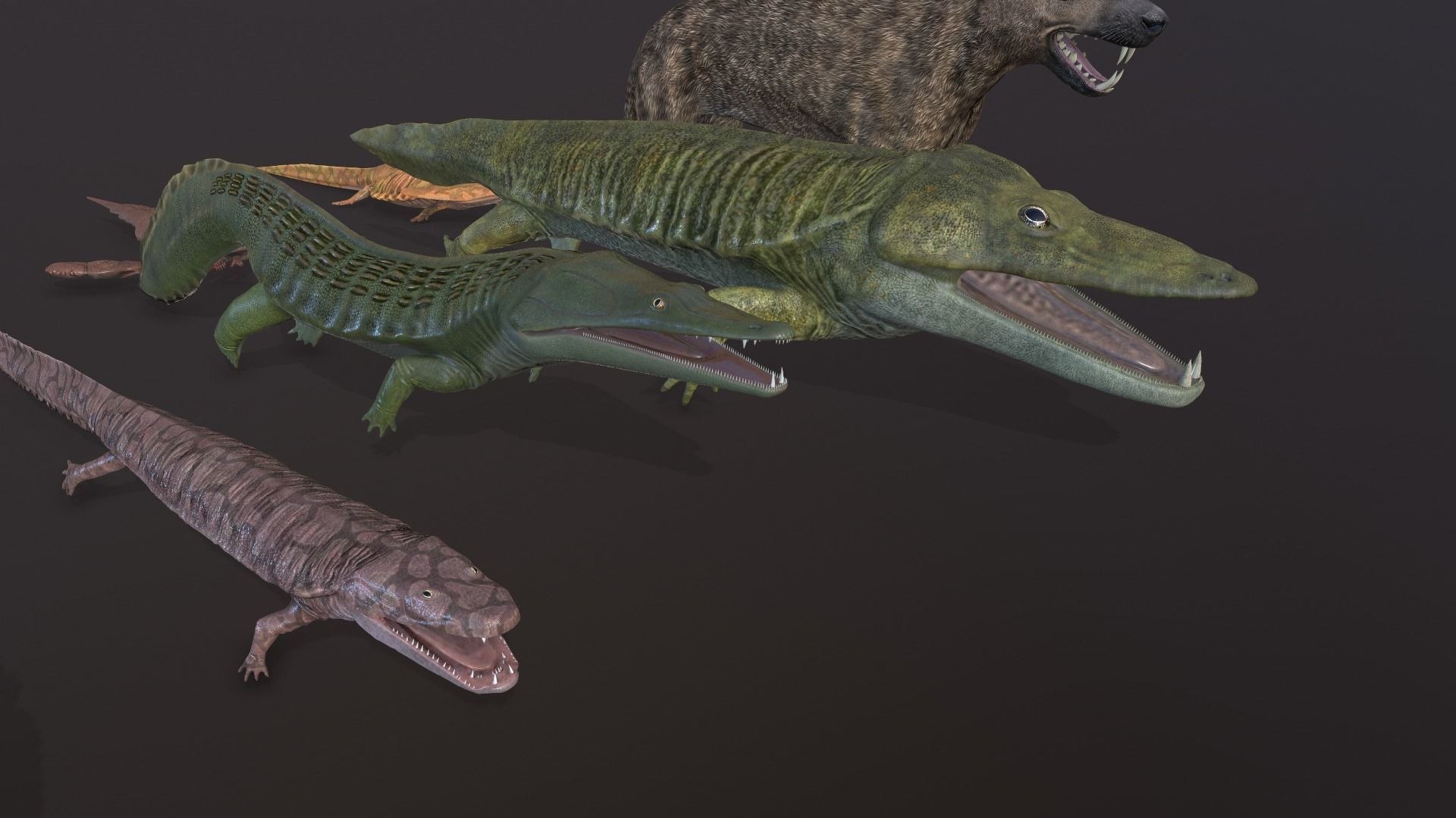 Extinct Animals 3D Model - TurboSquid 1458993