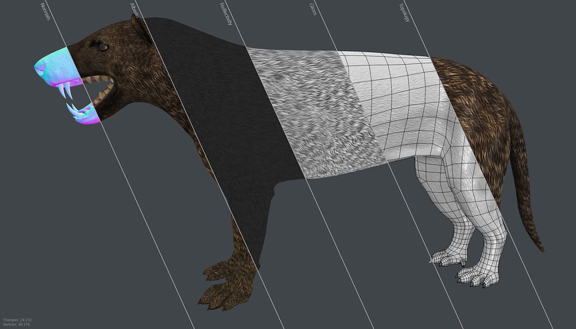 Extinct Animals 3D Model - TurboSquid 1458993
