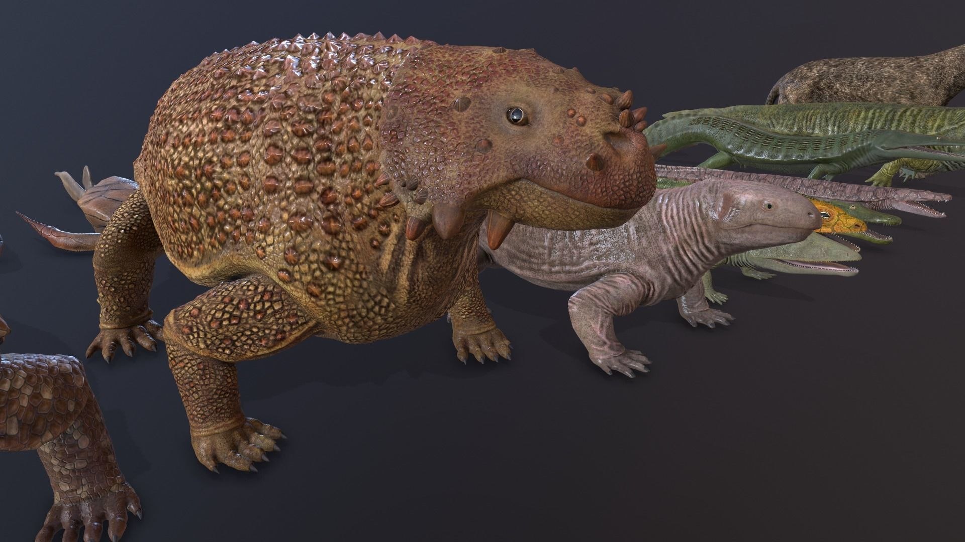 Extinct Animals 3D Model - TurboSquid 1458993
