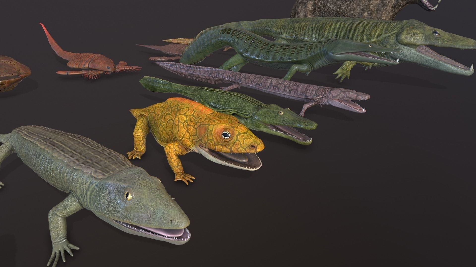 Extinct Animals 3D Model - TurboSquid 1458993