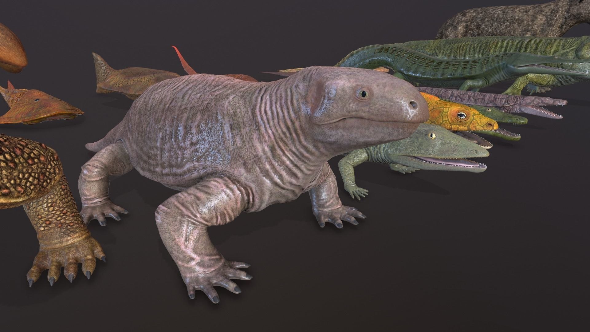 Extinct Animals 3D Model - TurboSquid 1458993