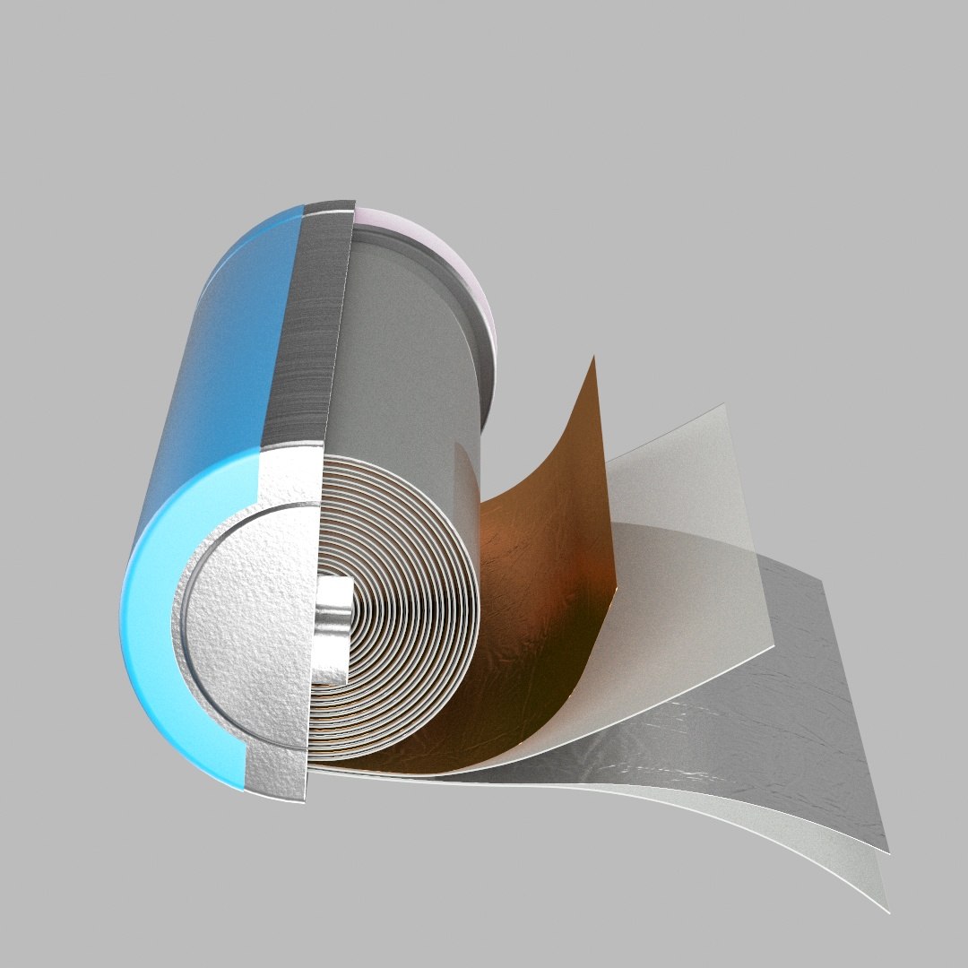 Internal Battery Animation Li-ion 3D Model - TurboSquid 1157326