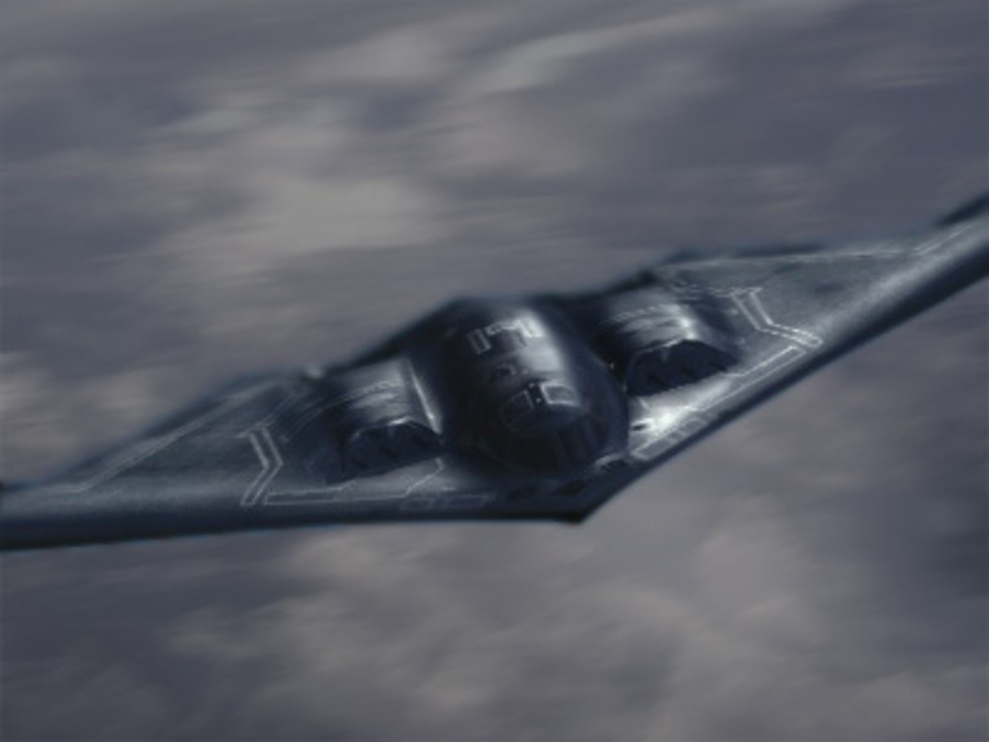 B2a Spirit Stealth Bomber 3d Model