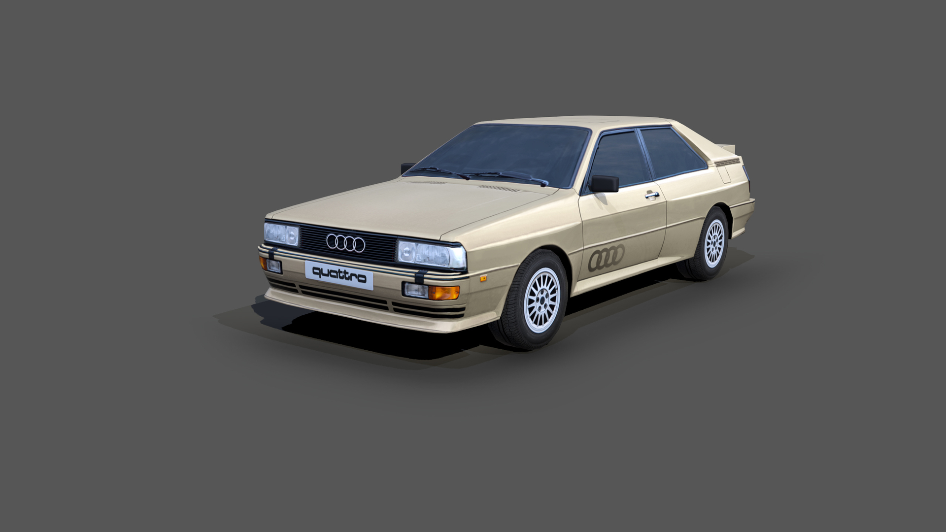 Audi Quattro 1980 3D - TurboSquid 1744209