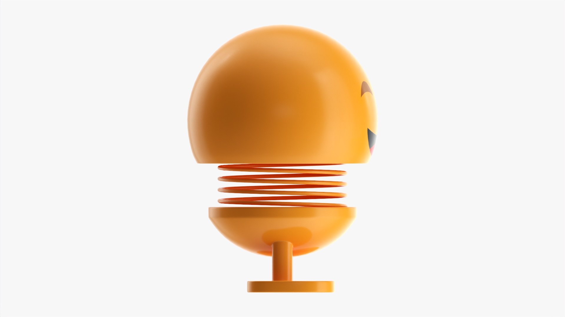 3D model Car spring toy figure 01 smile happy - TurboSquid 1811703