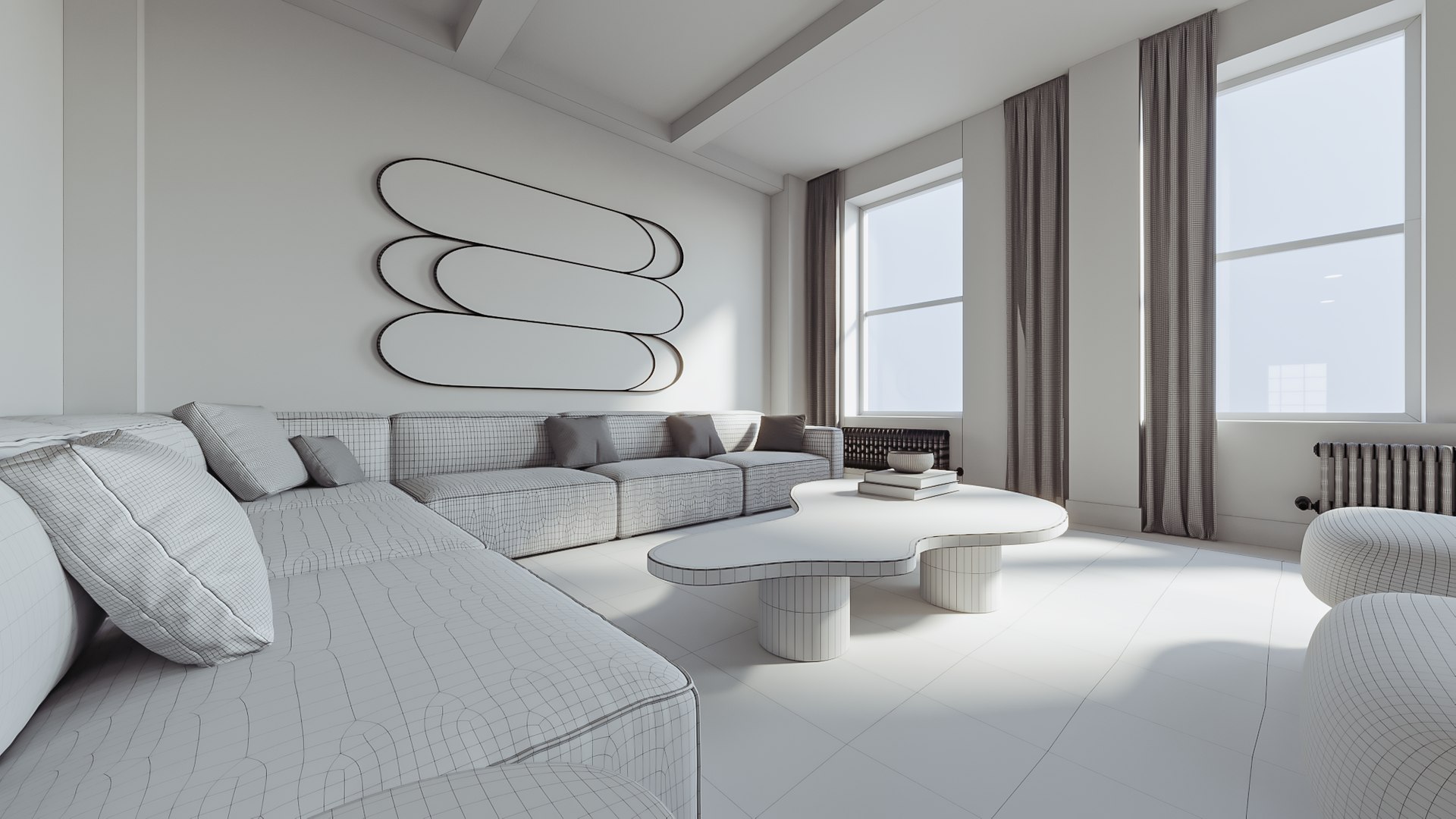 3D Loft Interior Hyper Realistic Model - TurboSquid 1826002