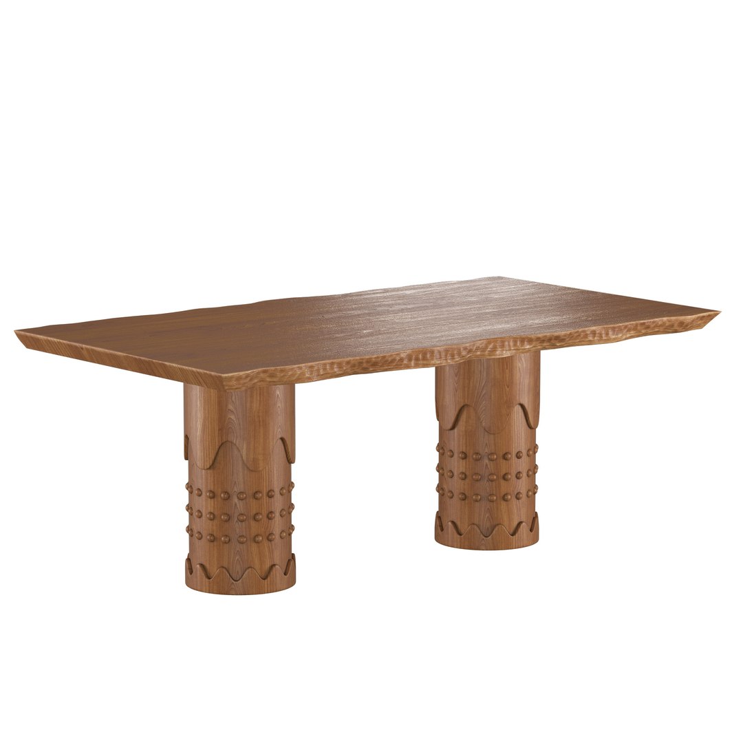 Metlife Table Rodin Chair Dining SET Model - TurboSquid 2398599