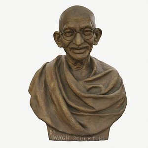 3D Mahatma Gandhi Models - Browse & Download Formats - TurboSquid