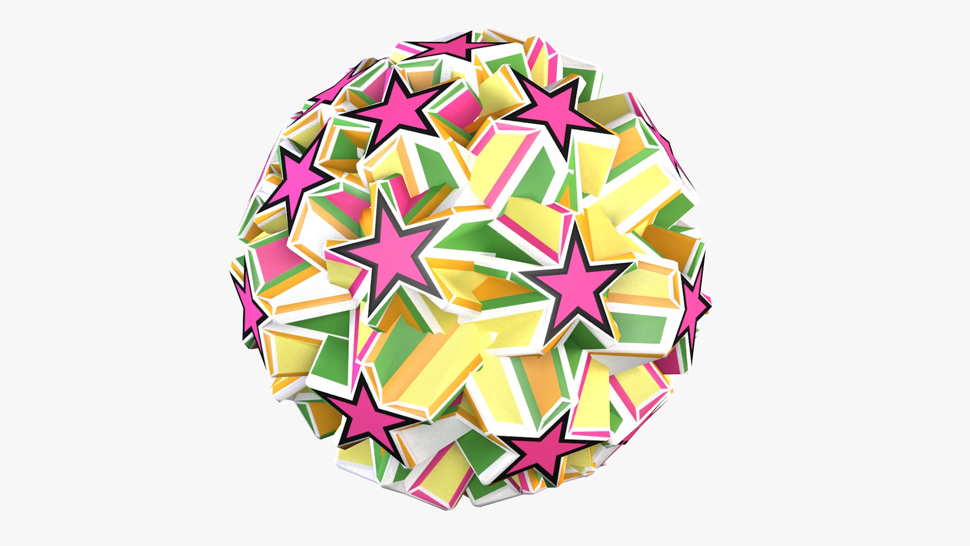 3D Model Star Ball - TurboSquid 1830724