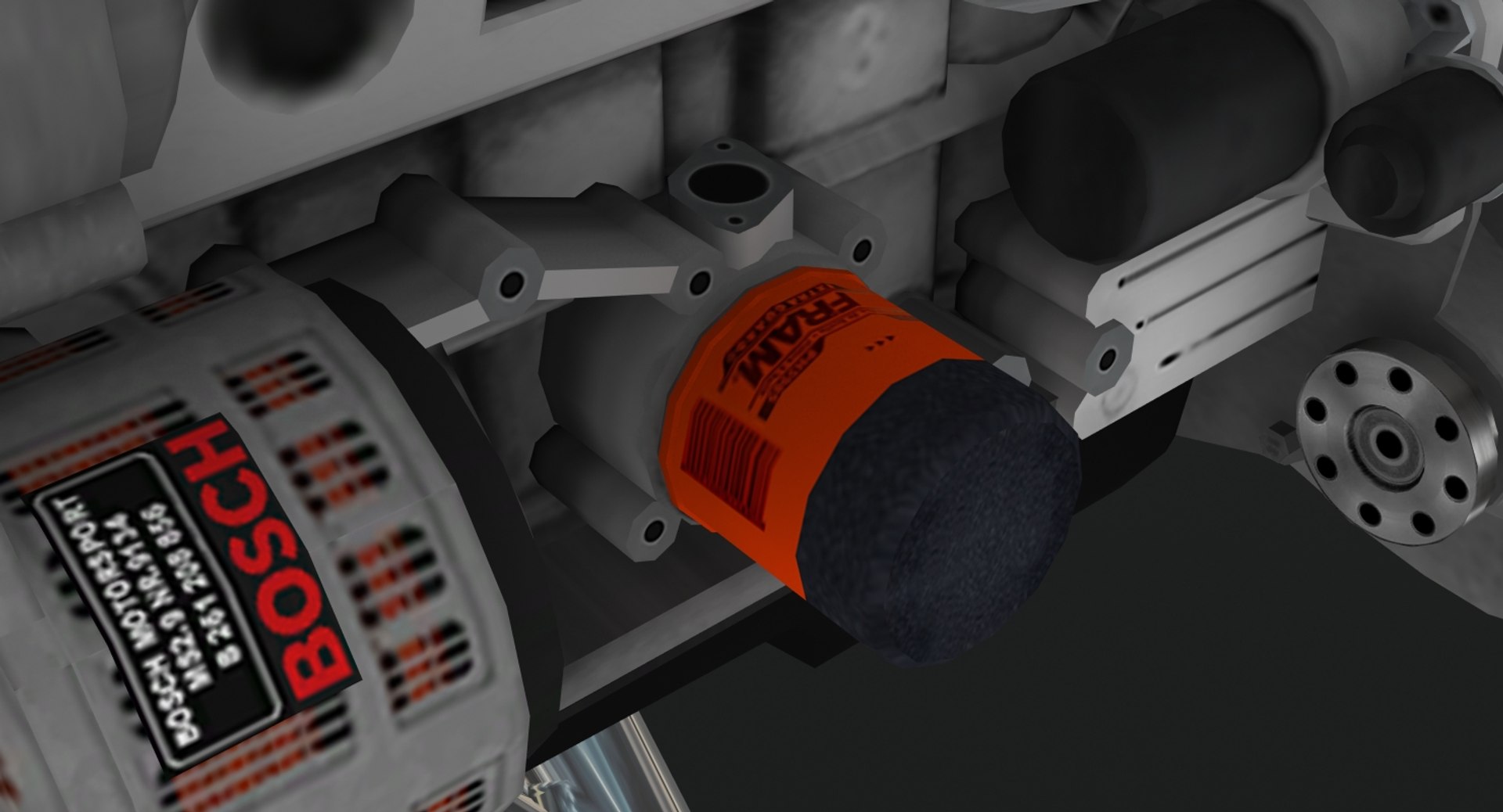 Parts honda b16b 1 3D model - TurboSquid 1442897