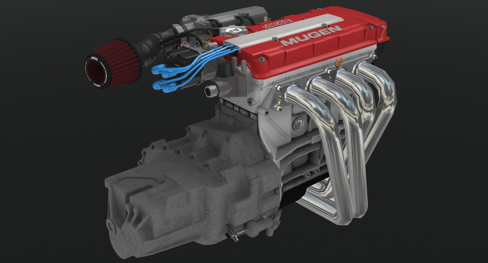 Parts honda b16b 1 3D model - TurboSquid 1442897