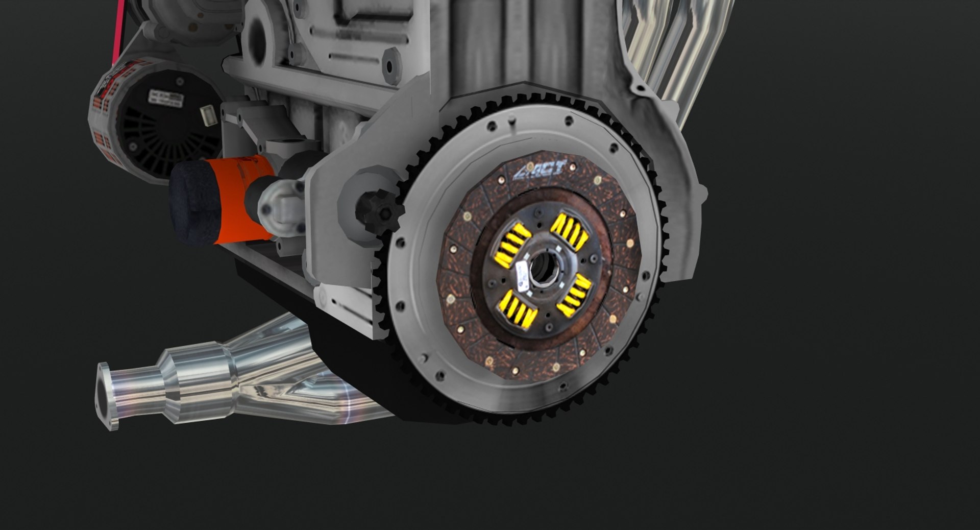 Parts honda b16b 1 3D model - TurboSquid 1442897