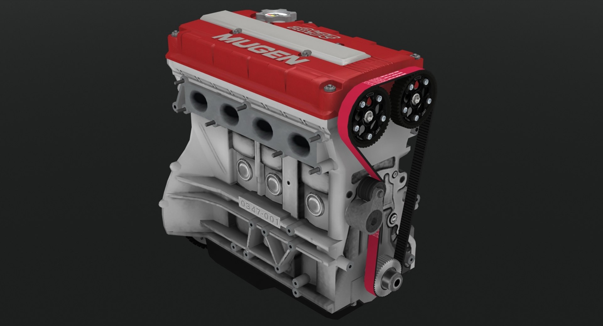 Parts honda b16b 1 3D model - TurboSquid 1442897