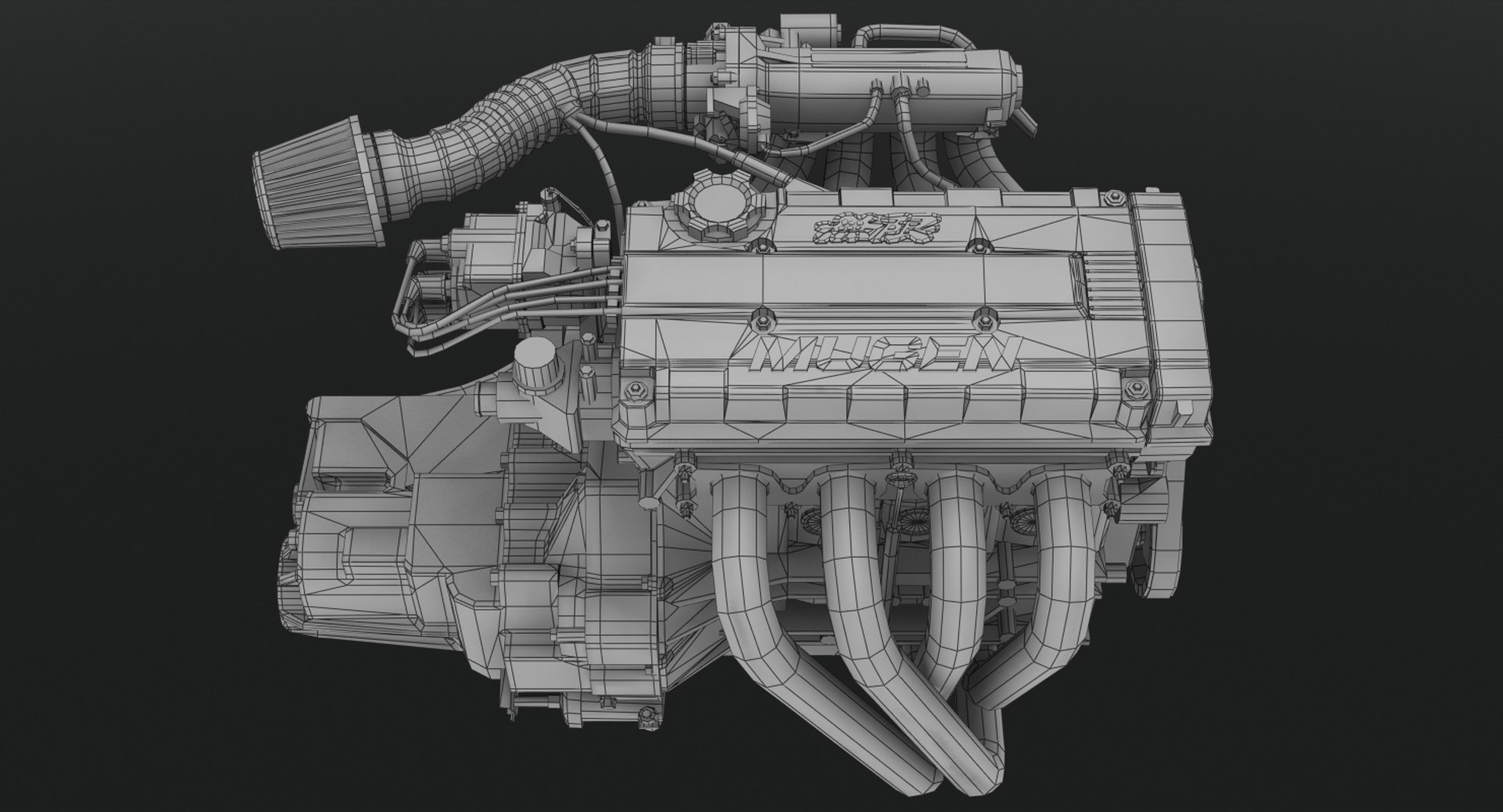 Parts honda b16b 1 3D model - TurboSquid 1442897