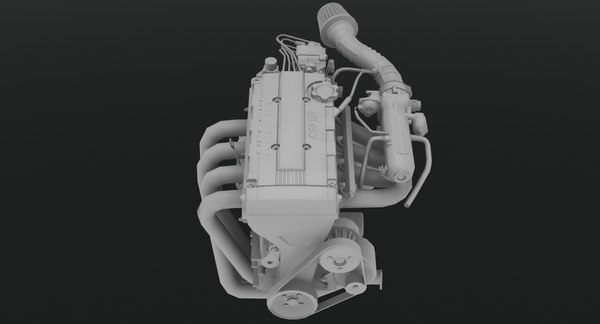 Parts honda b16b 1 3D model - TurboSquid 1442897