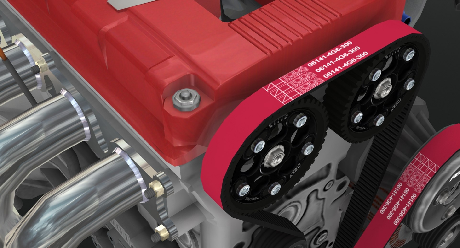 Parts honda b16b 1 3D model - TurboSquid 1442897