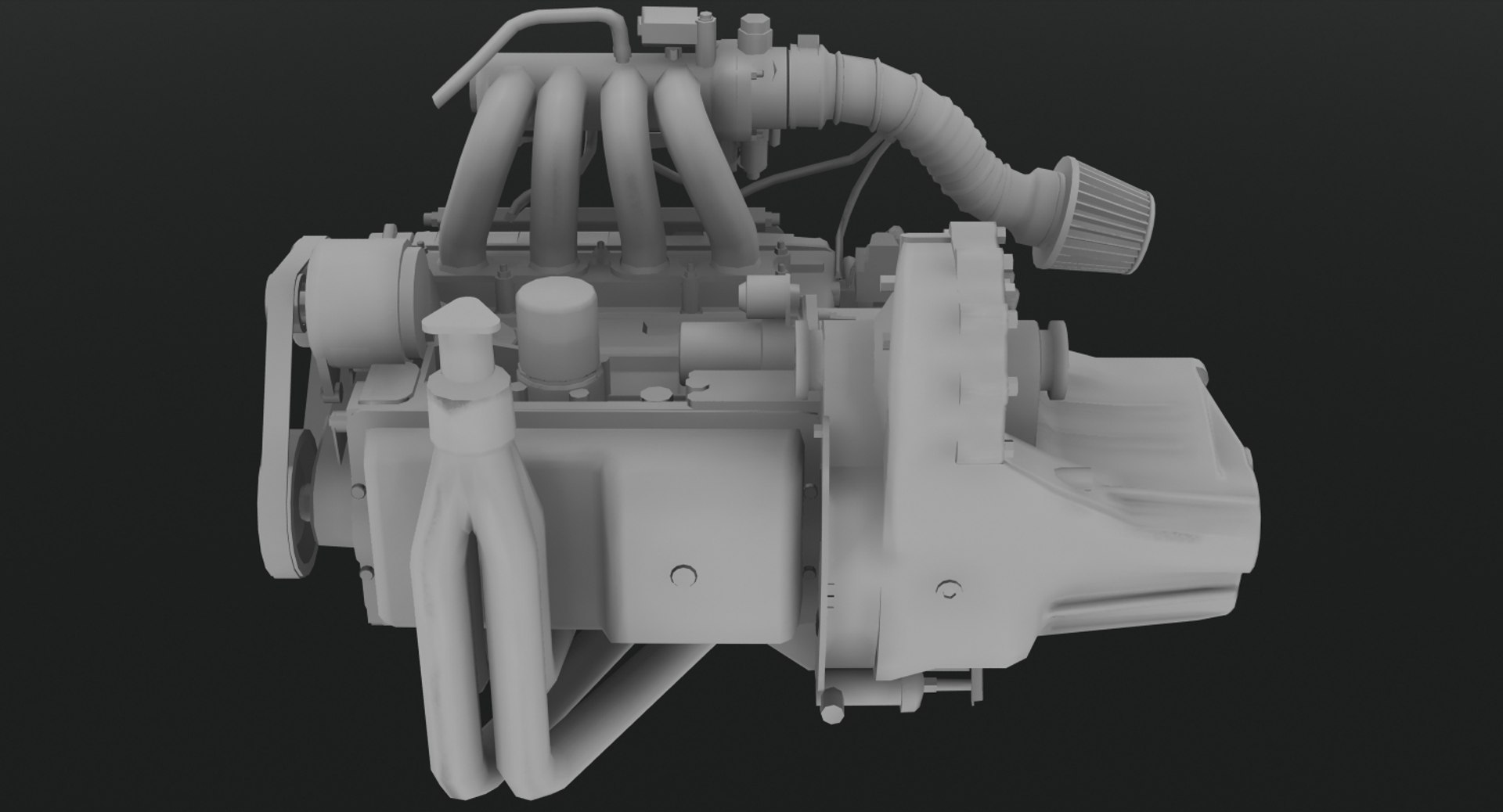 Parts honda b16b 1 3D model - TurboSquid 1442897