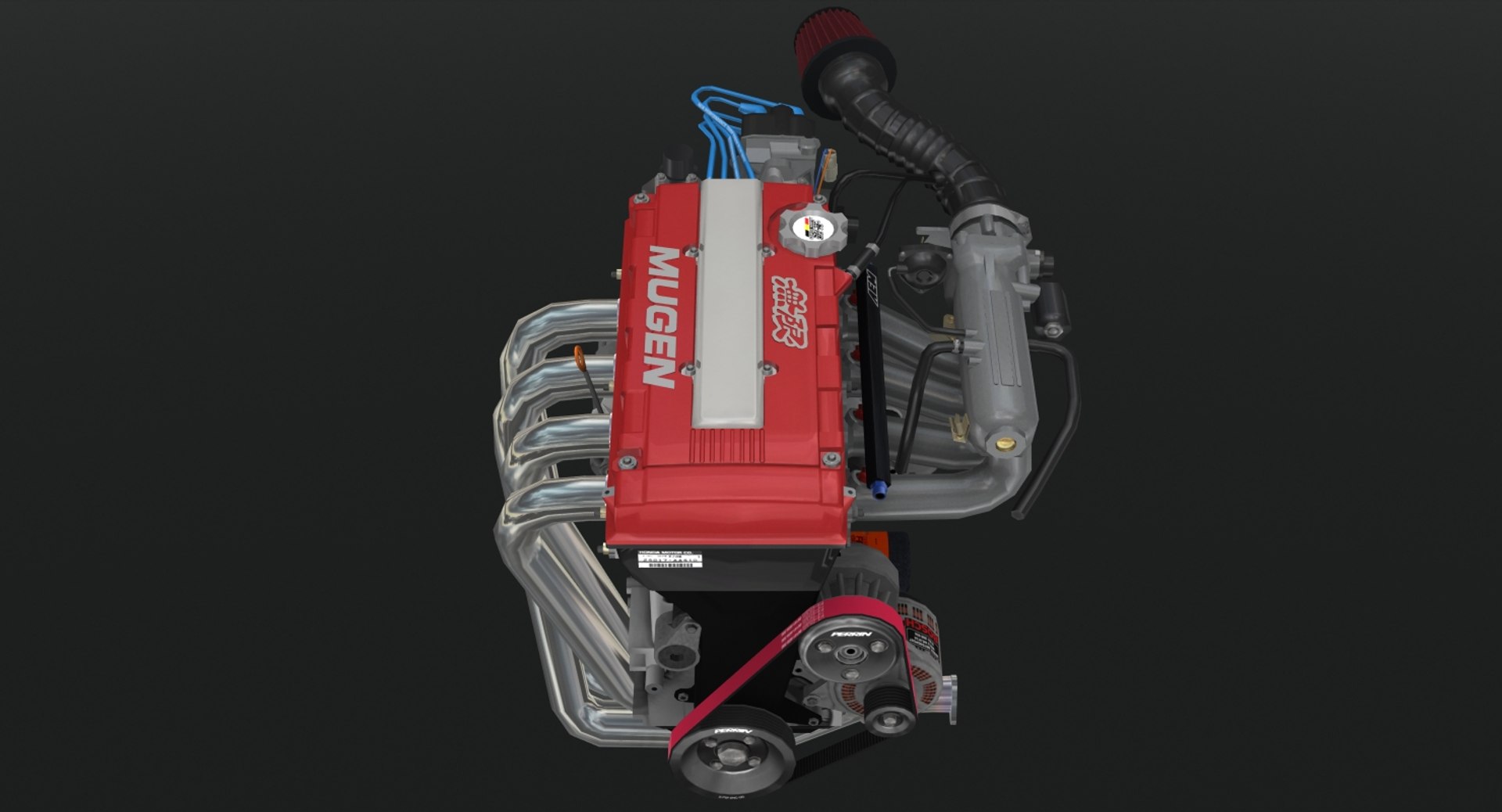 Parts honda b16b 1 3D model - TurboSquid 1442897