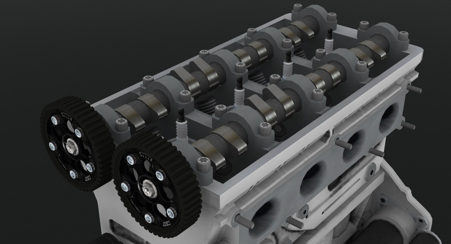 Parts honda b16b 1 3D model - TurboSquid 1442897