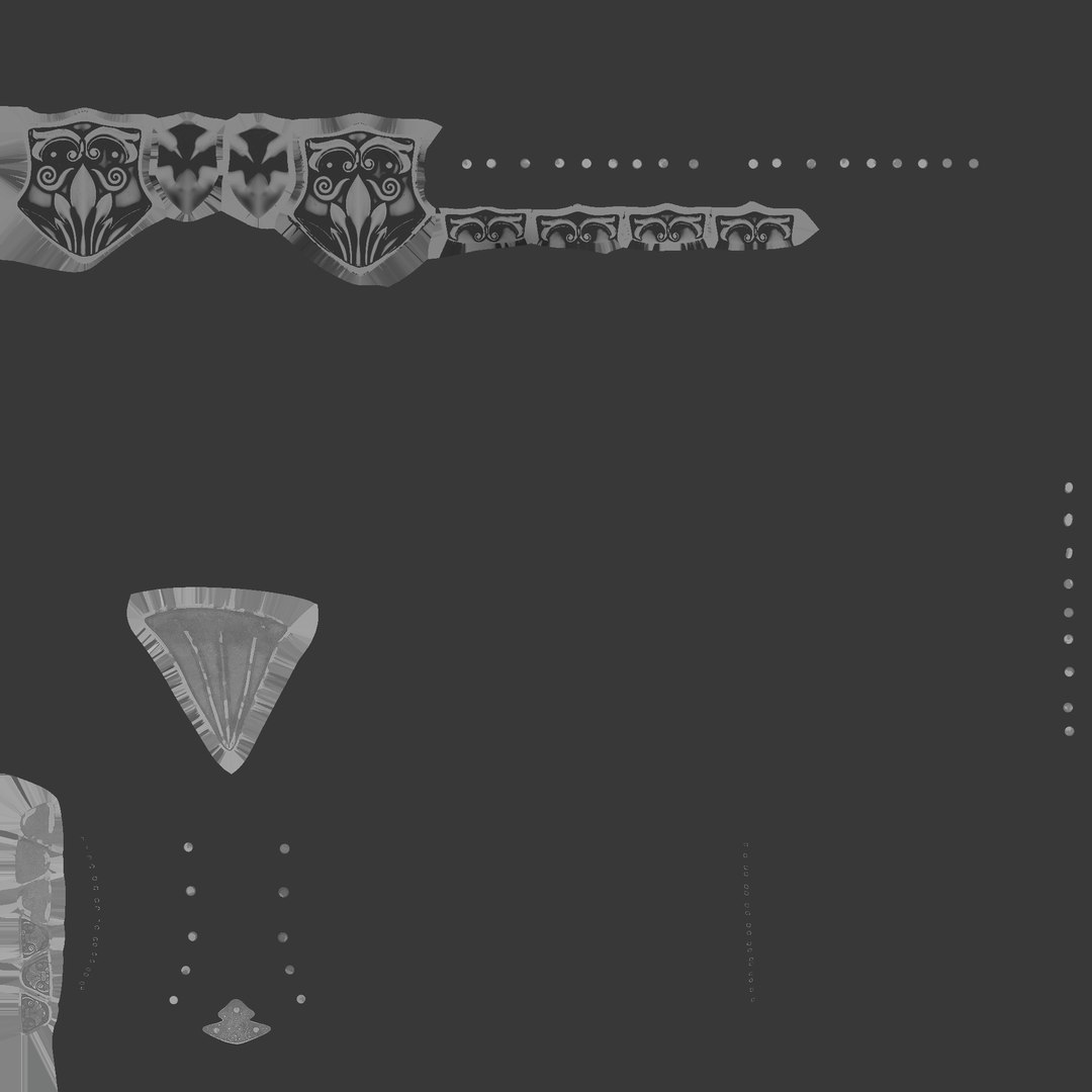 Crimson Black Medieval Fantasy Armour Top Jacket With Cape 3D Model ...