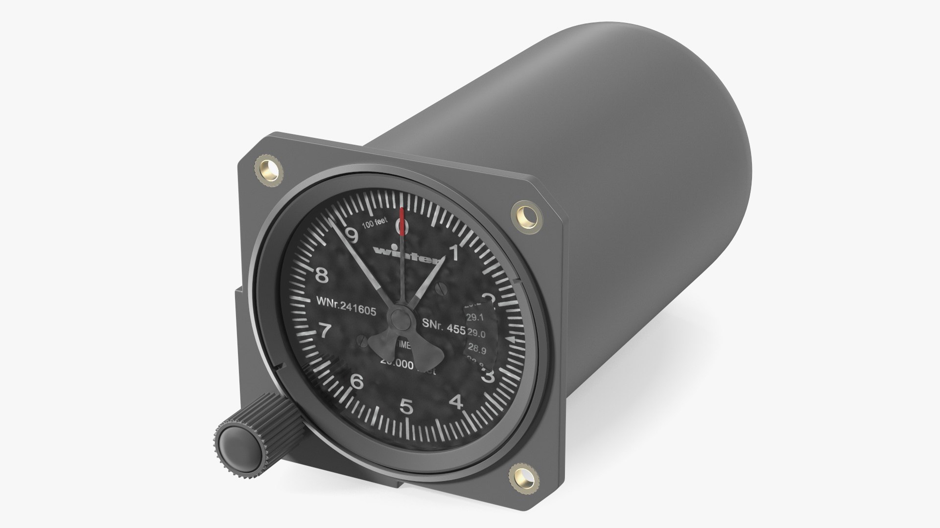 3D Aircraft Altimeter - TurboSquid 2205398