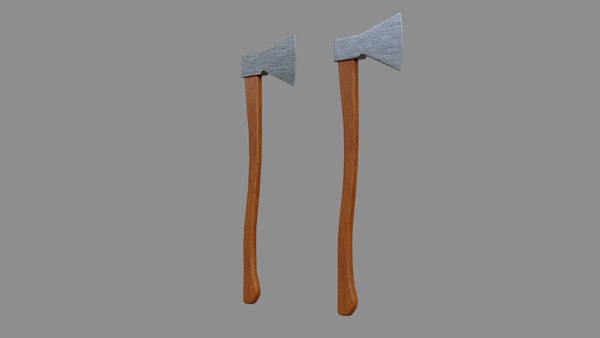 Axe - Low and High poly model - TurboSquid 1833436