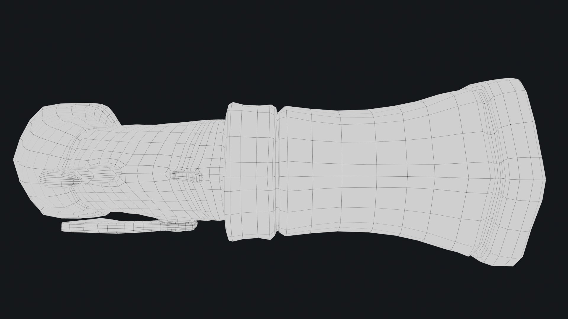 3D Stylized Hand Cannon model - TurboSquid 1808687