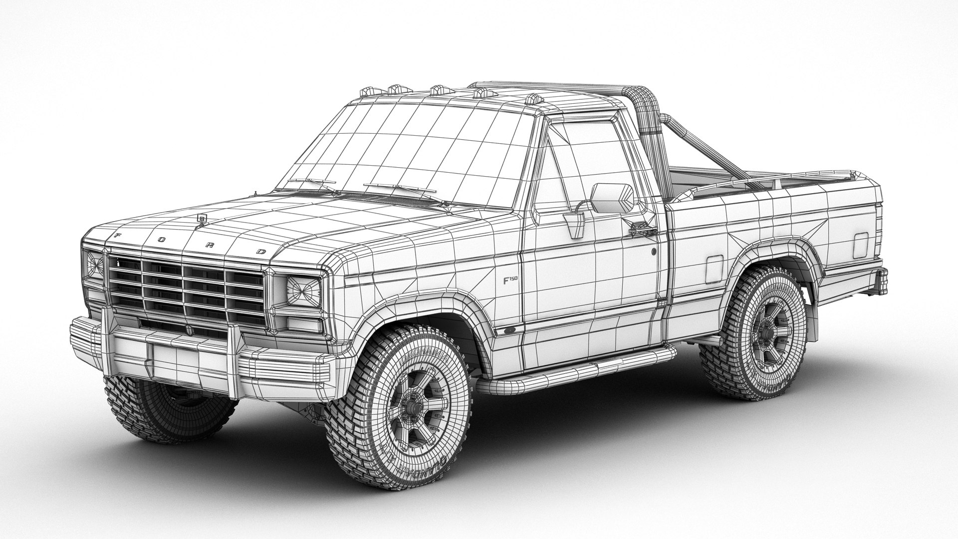 Ford Ranger F150 3D Model - TurboSquid 2010789