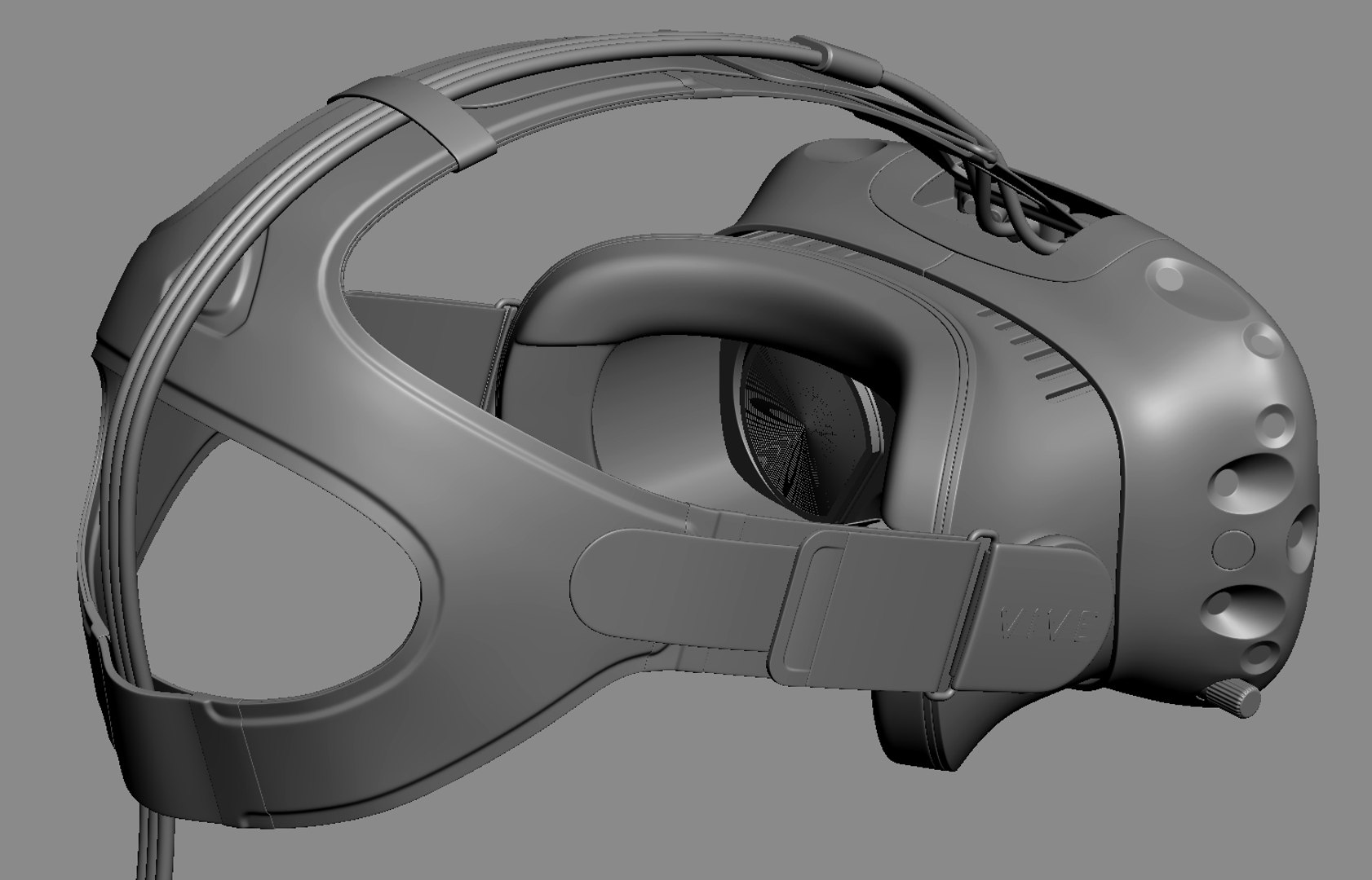 Htc Vive Headset 3d Max