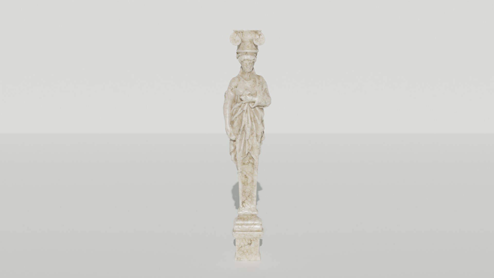 3D Model Decorative Statue Pillar 3D Model 3D Model - TurboSquid 1953346