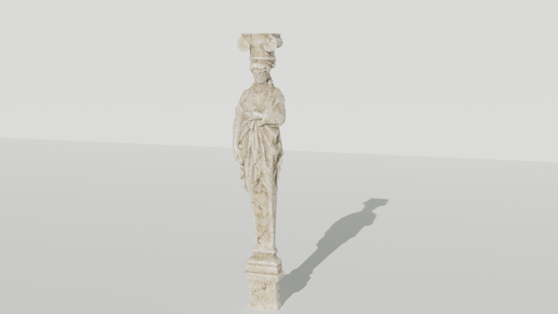 3D Model Decorative Statue Pillar 3D Model 3D Model - TurboSquid 1953346
