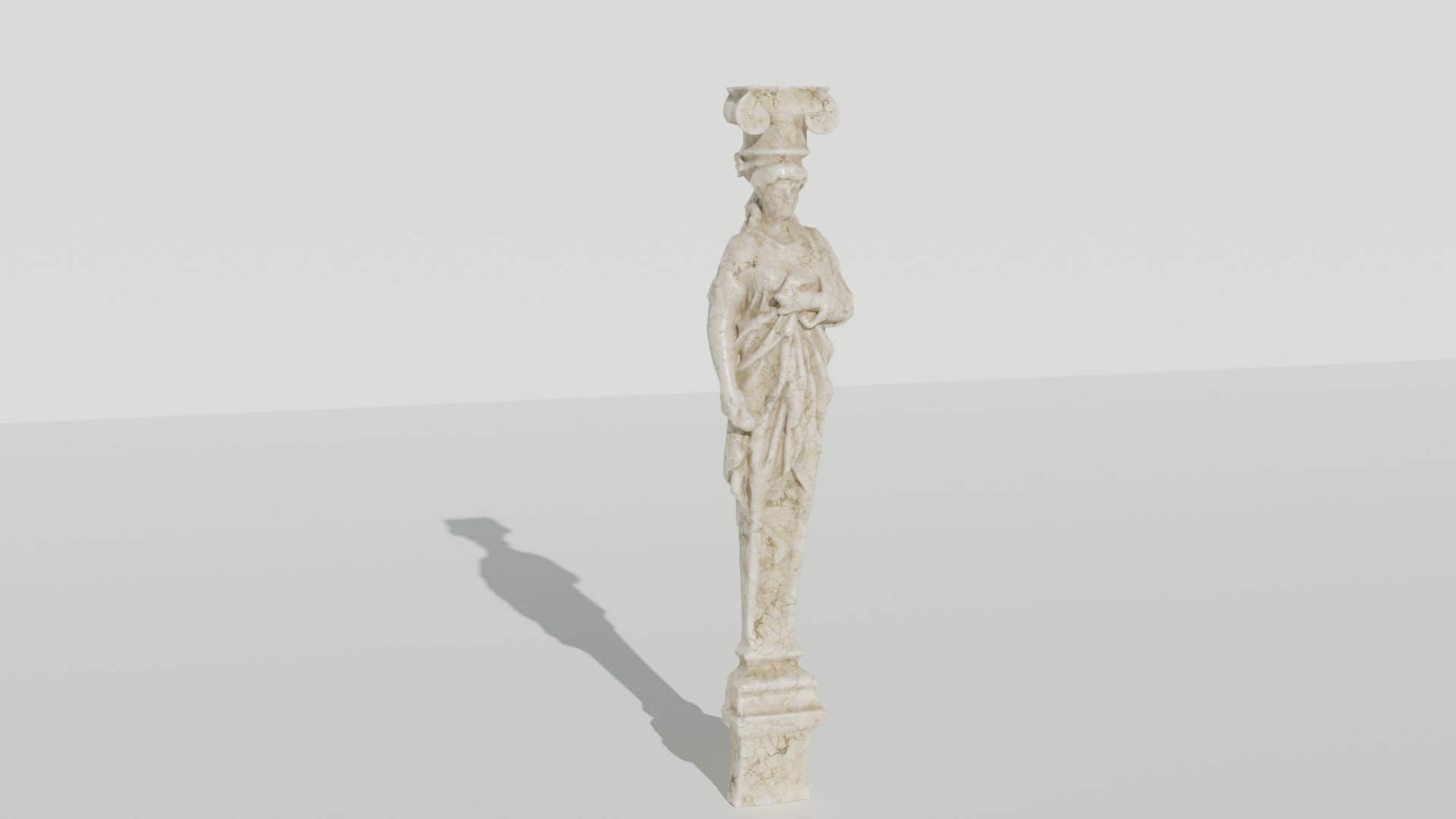 3D Model Decorative Statue Pillar 3D Model 3D Model - TurboSquid 1953346
