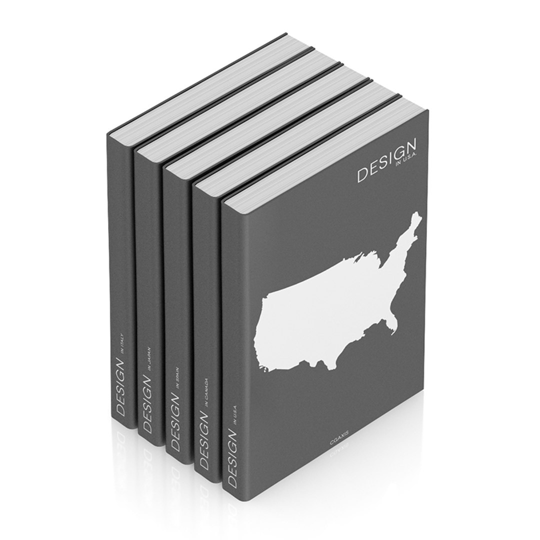 Book Set Design 3d Model