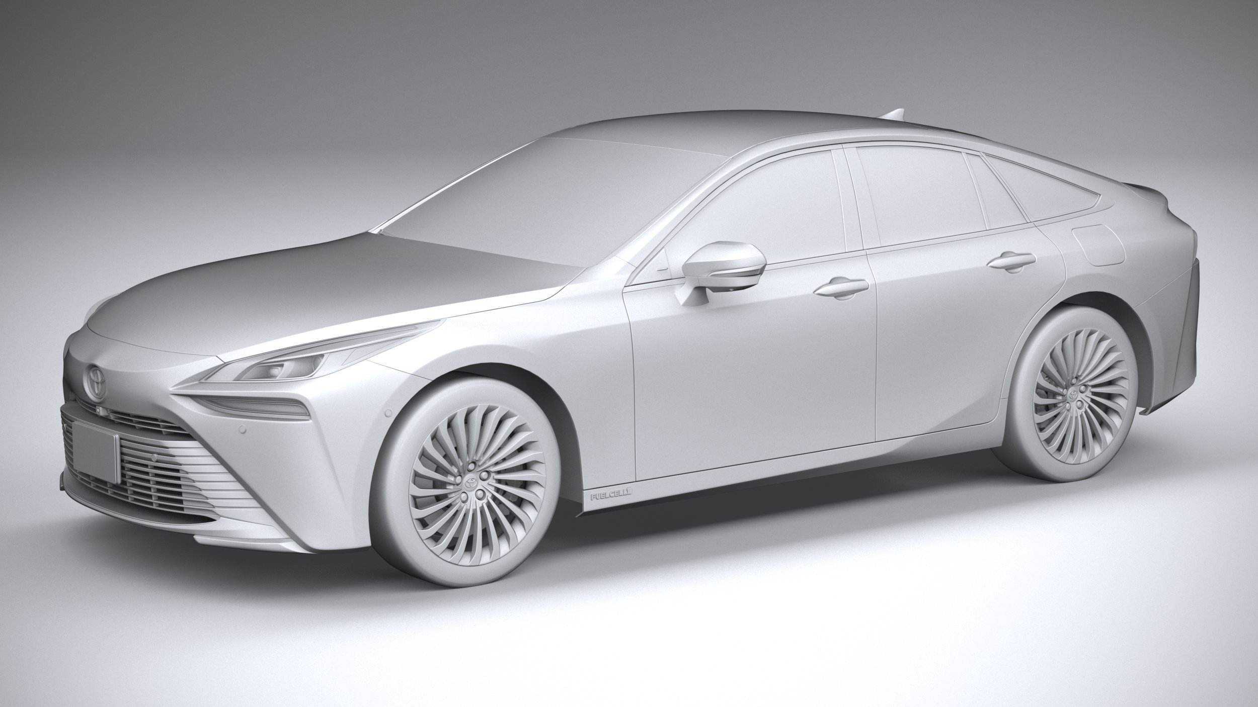 3D 2022 toyota mirai model - TurboSquid 1676259
