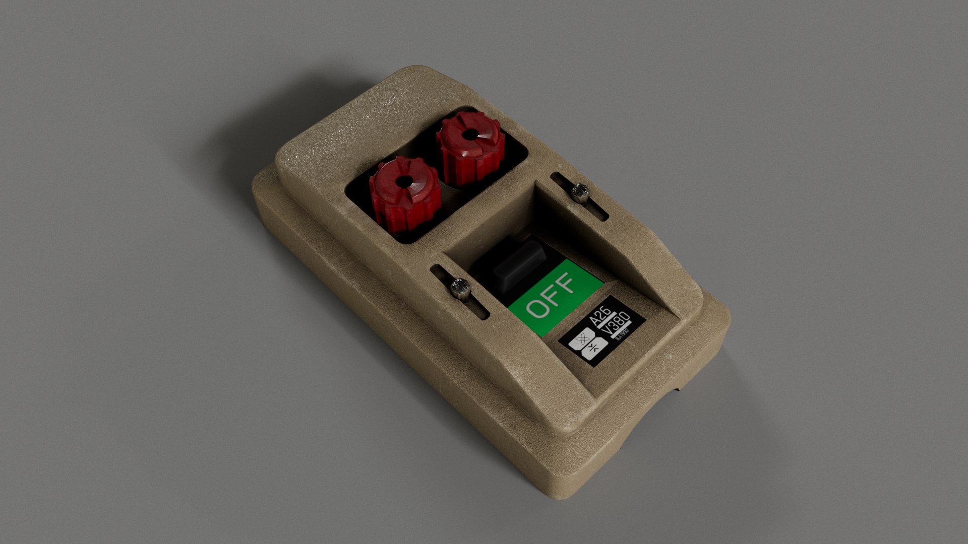 Fuse Control Model - TurboSquid 2092252