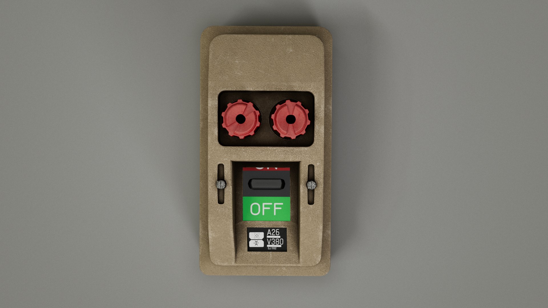 Fuse Control Model - TurboSquid 2092252