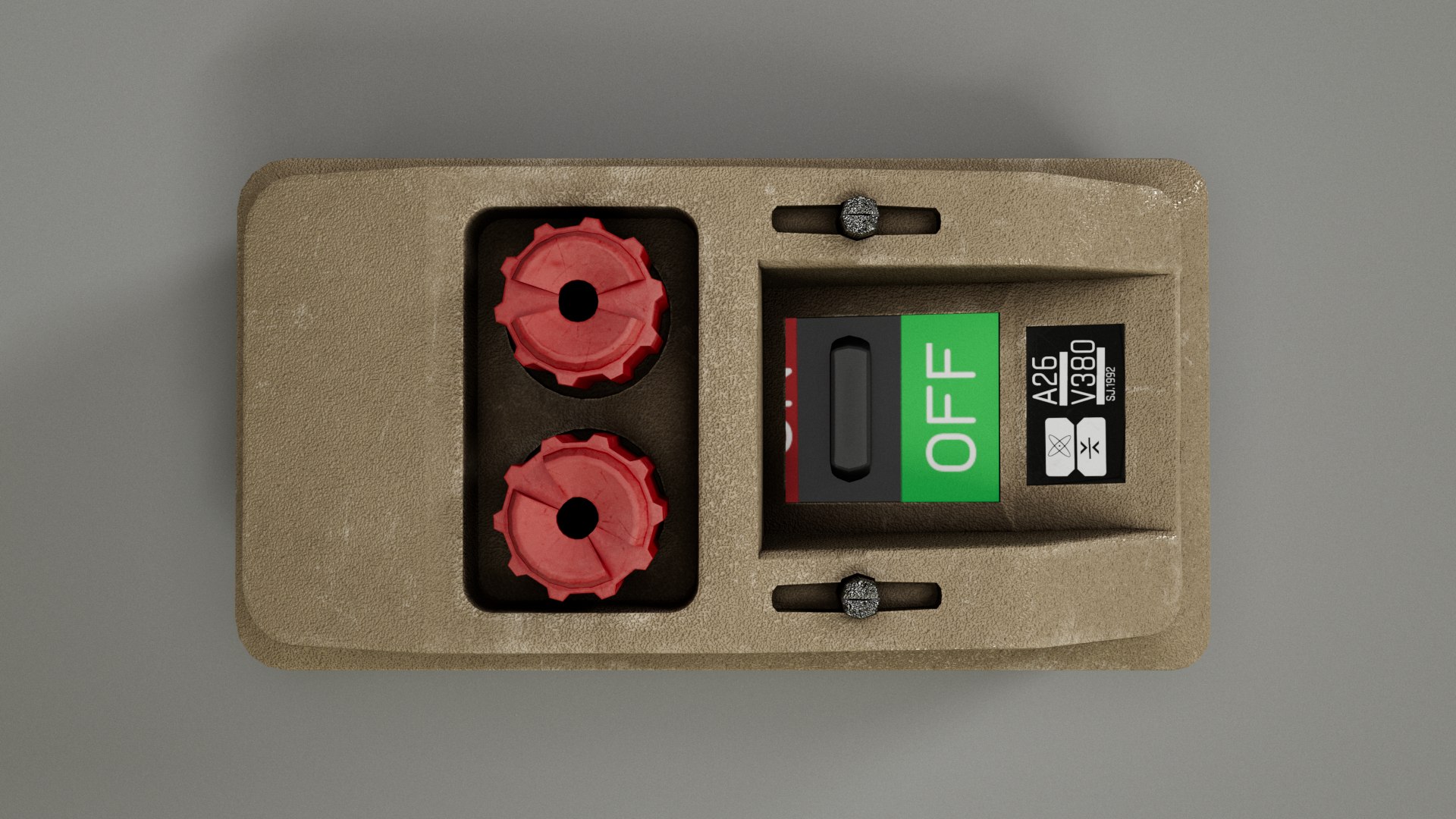 Fuse Control Model - TurboSquid 2092252