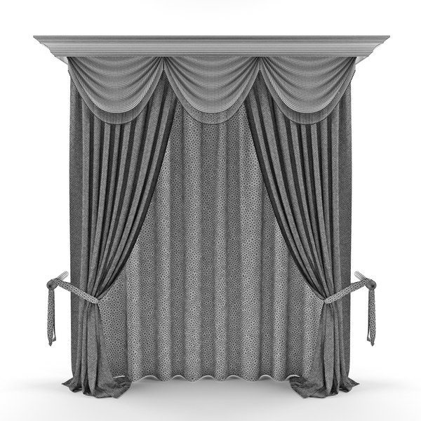 3ds max curtains classic