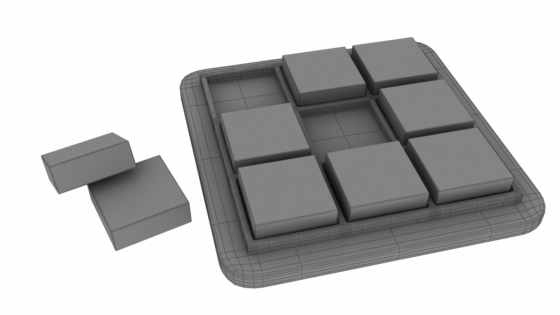 3D Magic Cube Tic Tac - TurboSquid 1536238