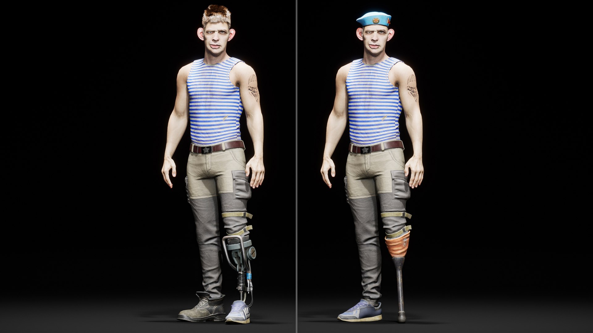 Modular Russian Special Force Soldier VDV 3D - TurboSquid 2178551