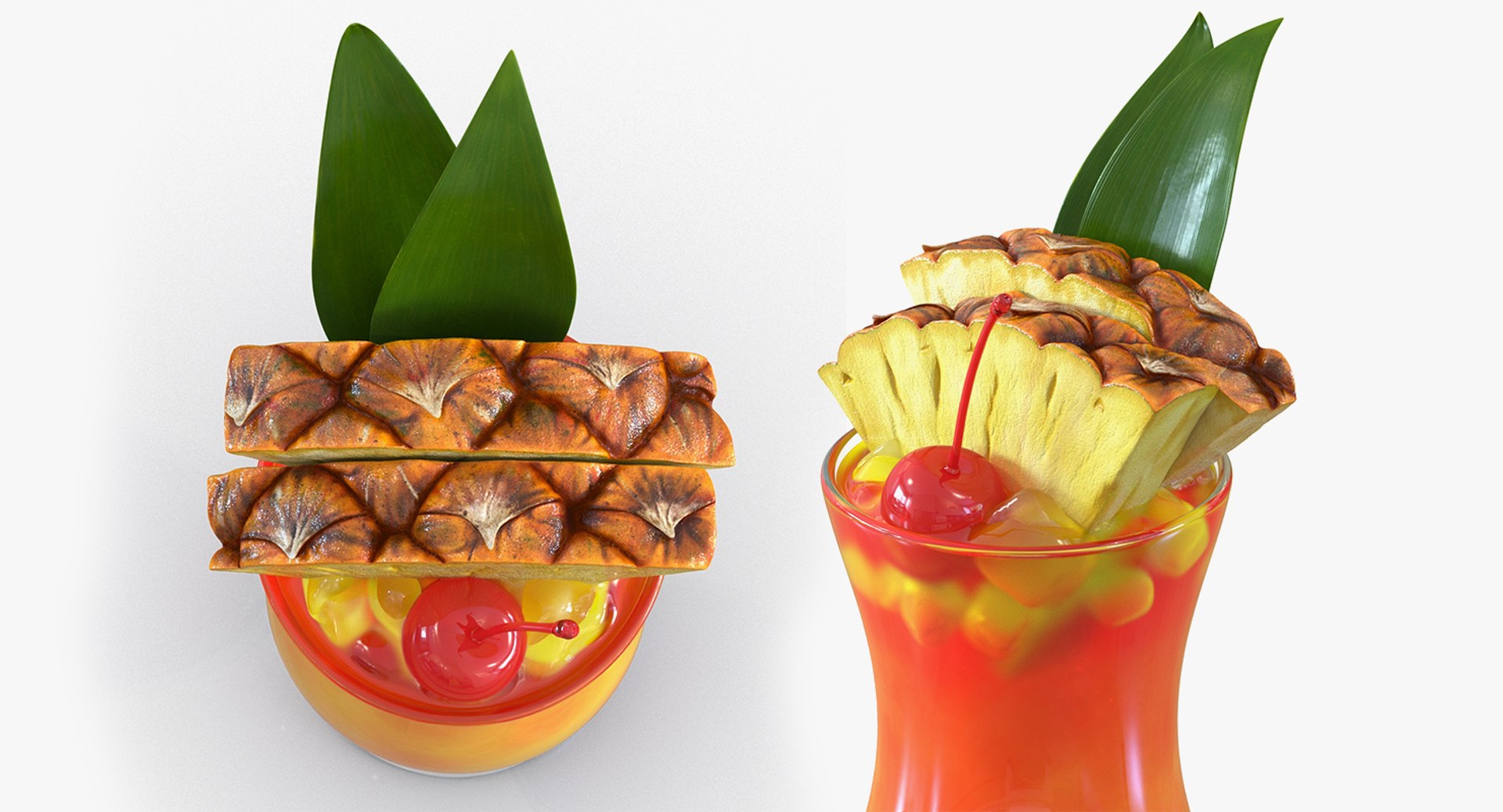 Cocktails 2 tai model - TurboSquid 1374613