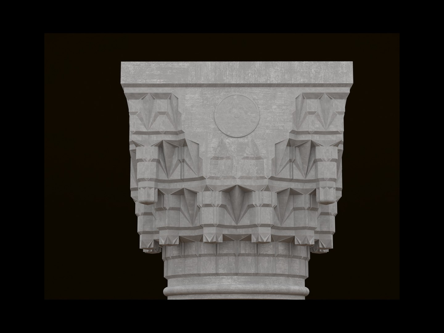 3D Model Islamic Column - TurboSquid 1621562