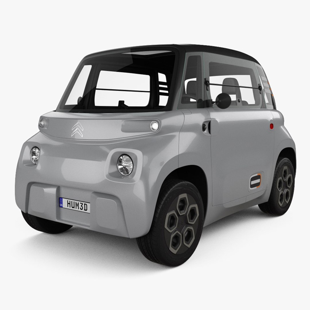 modelo 3d Citroen Ami with HQ interior 2021 - TurboSquid 1970024