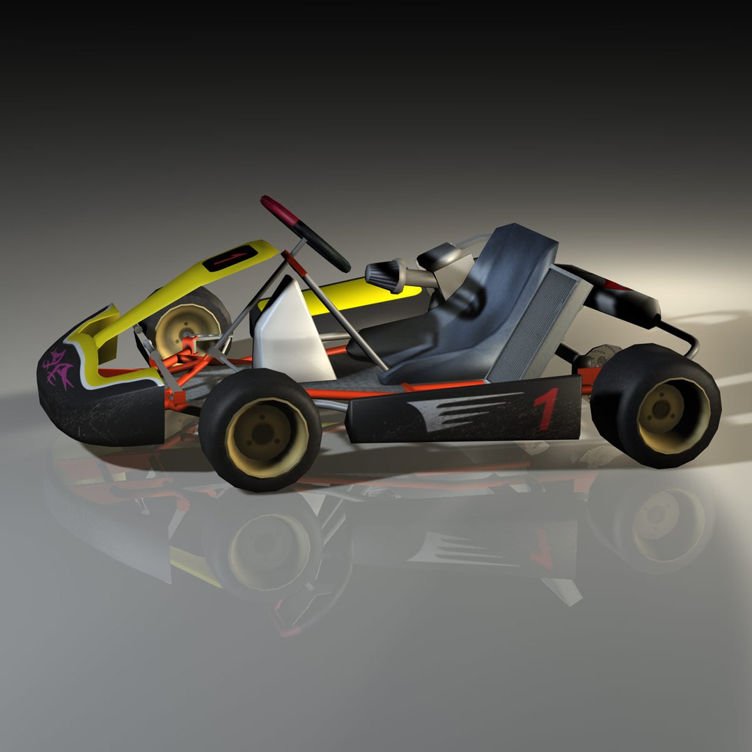 Kart 3d Model