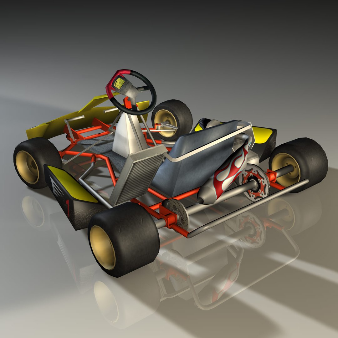Kart 3d Model