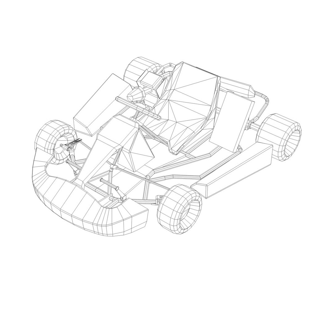 Kart 3d Model