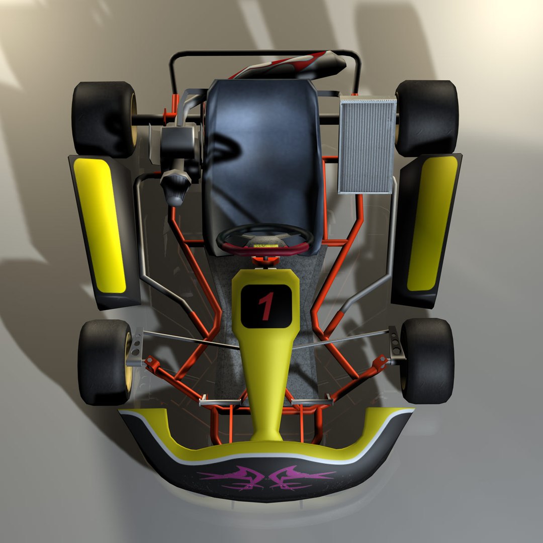 Kart 3d Model